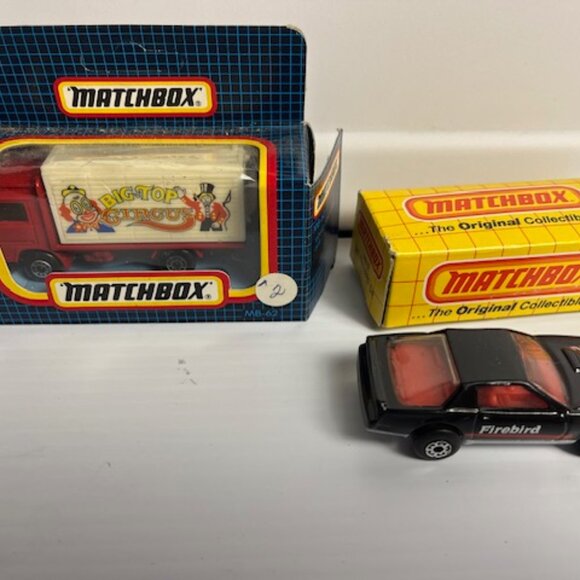 MATCHBOX | Toys | Vintage Matchbox Vehicles Big Top Mb62 82 Firebird ...